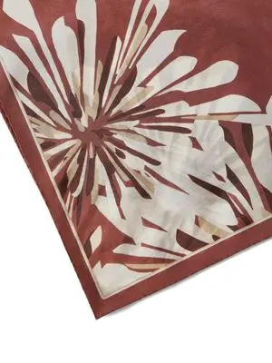 Brunello Cucinelli Printed Silk Foulard