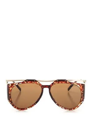 Saint Laurent Amelia Sunglasses - Brown