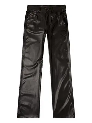 DIESEL® Faxu Leather Trousers - Multicolor