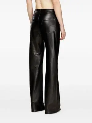 DIESEL® Faxu Leather Trousers