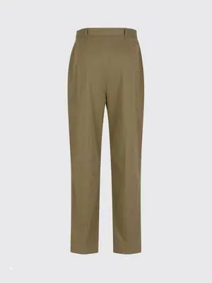 Saint Laurent Cotton Trousers - Brown