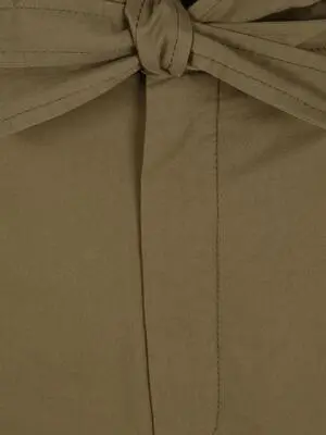 Saint Laurent Cotton Trousers - Brown