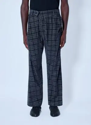 VIVIENNE WESTWOOD Straight Drunken Trousers - Gray