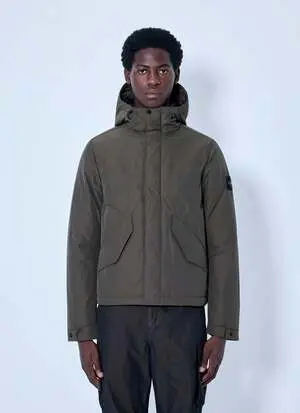 Stone Island Hooded Quilted Jacket