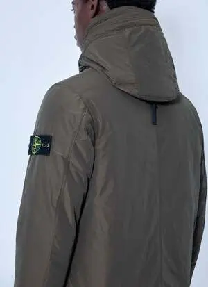 Stone Island Hooded Quilted Jacket