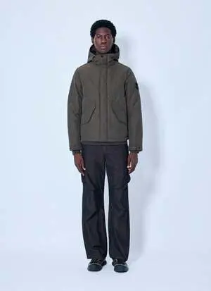 Stone Island Hooded Quilted Jacket