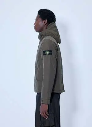 Stone Island Hooded Quilted Jacket