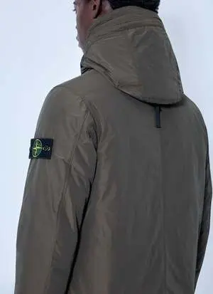 Stone Island Hooded Quilted Jacket