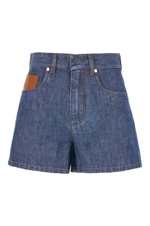Fendi Denim Shorts - Multicolor