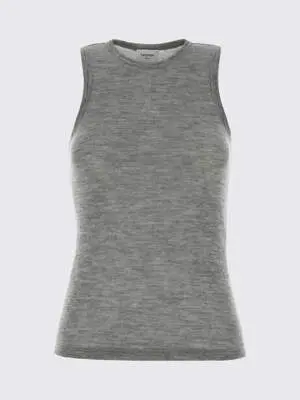 Saint Laurent Cashmere Tank Top - Gray