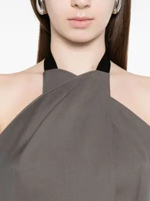Max Mara Wool Halterneck Top
