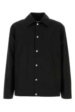 JIL SANDER Poplin Jacket - Black
