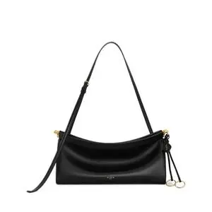 Alaïa Textured Shoulder Bag - Black