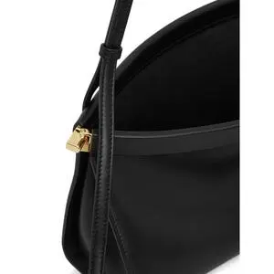 Alaïa Textured Shoulder Bag - Black