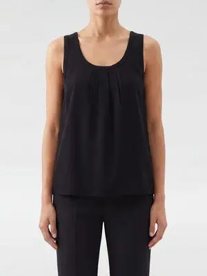 Saint Laurent Viscose Sleeveless Top