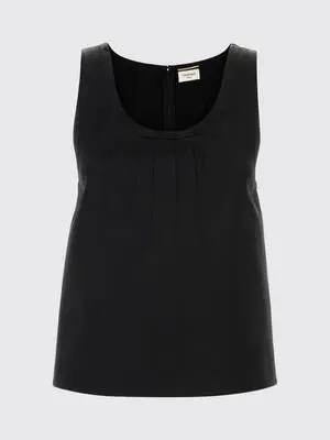 Saint Laurent Viscose Sleeveless Top