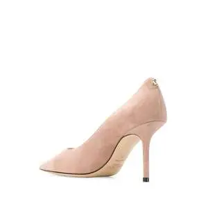 JIMMY CHOO Suede Love Pumps - Cream