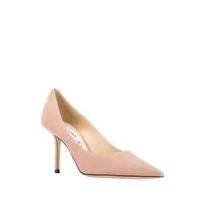 JIMMY CHOO Suede Love Pumps - Cream
