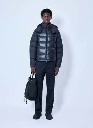 Moncler Maya Hooded Short Down Jacket