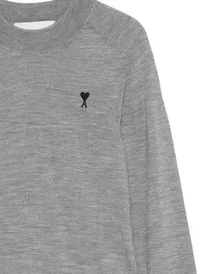 AMI Paris De Coeur Wool Sweater
