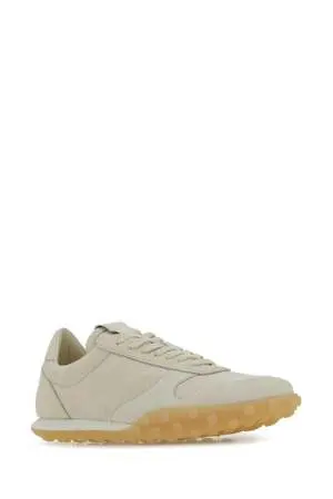 JIL SANDER Canvas And Suede Moon Sneakers - Brown