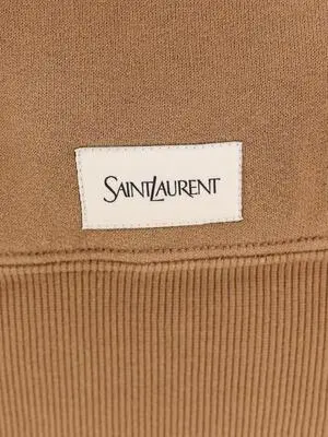 Saint Laurent Crewneck Sweatshirt In Certified Cotton