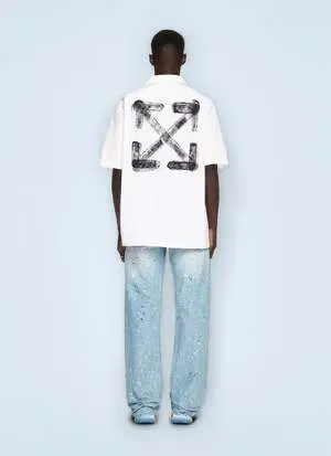 Off-White Spray Arrow Bowling Shirt