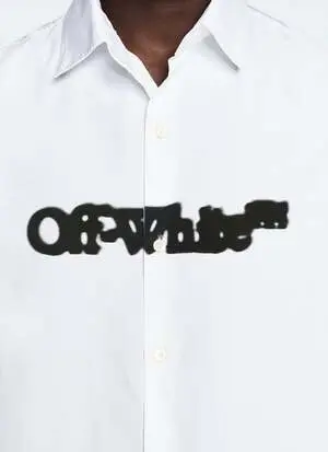 Off-White Spray Arrow Bowling Shirt - White