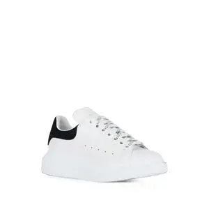 Alexander McQueen Leather Trainers - White