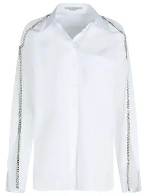 STELLA MCCARTNEY Stella Mccartney 'Falabella' White Cotton Shirt Women