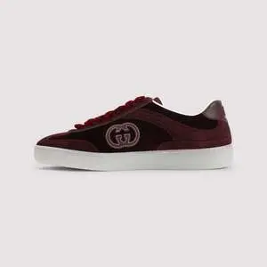 Gucci G74 Suede Leather Sneakers