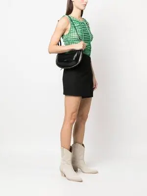 Isabel Marant Étoile Oskan Moon Studded Shoulder Bag