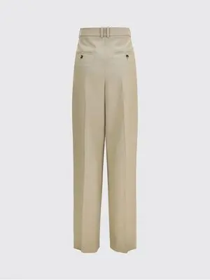 Saint Laurent Wool And Silk Tailored Trousers
