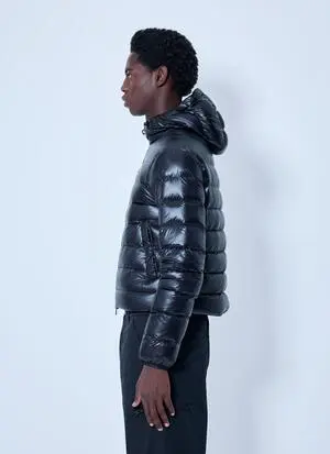 Moncler Forzo Hooded Packable Short Down Jacket