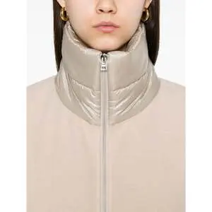 Herno Neutrals Jackets Capes & Ponchos - Cream
