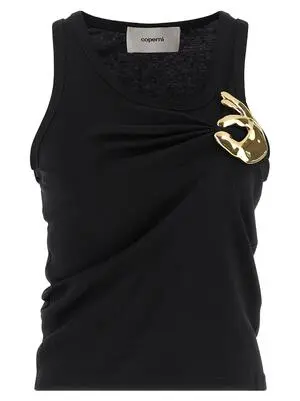 Coperni Emoji Tank Top - Black