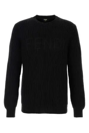 Fendi Wool Sweater - Black
