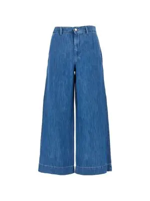 Max Mara Flared Leg Denim Jeans - Multicolor