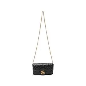 Gucci Matelassé Leather Cross-body Bag - Black
