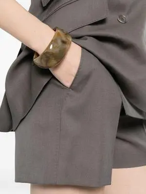 Max Mara Wool Shorts - Multicolor