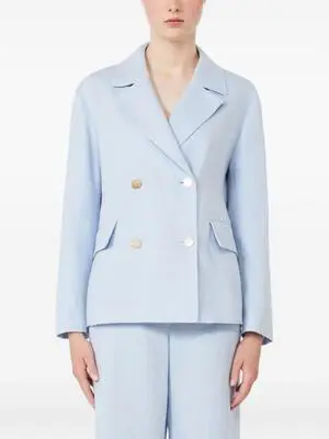 Max Mara Linen Double-breasted Jacket