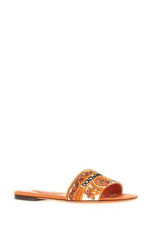 Dolce & Gabbana Logo Slippers