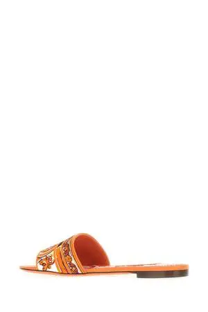 Dolce & Gabbana Logo Slippers