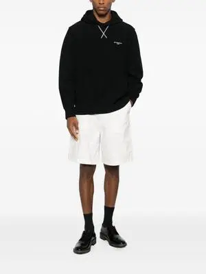 Givenchy Logo Cotton Hoodie - Multicolor