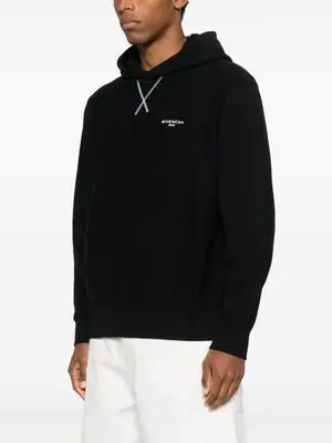 Givenchy Logo Cotton Hoodie - Multicolor