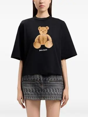 Palm Angels Bear Cotton T-shirt - Multicolor