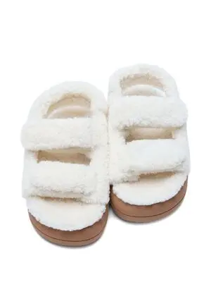 Moon Boot Shearling Sandals