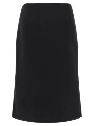 Fendi Midi Skirt With Slits