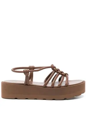 GIANVITO ROSSI Hebe Leather Sandals