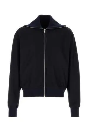 JIL SANDER Midnight Wool Cardigan - Blue